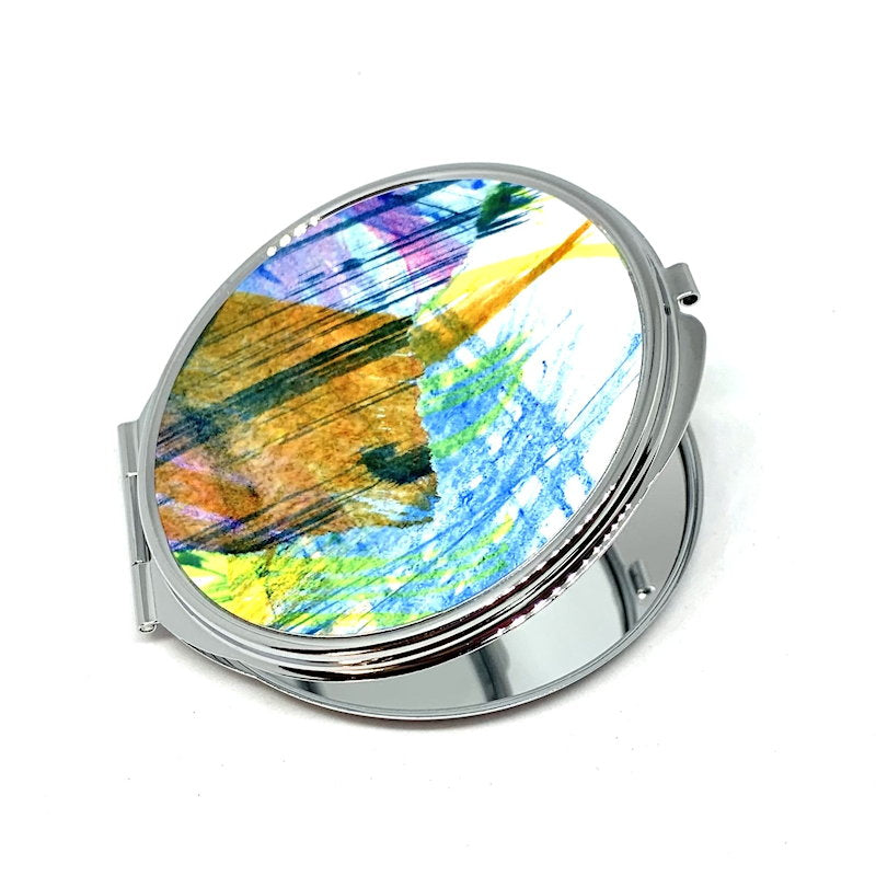 Handmade Compact Mirrors UK | Unique One-of-a-Kind Accessories